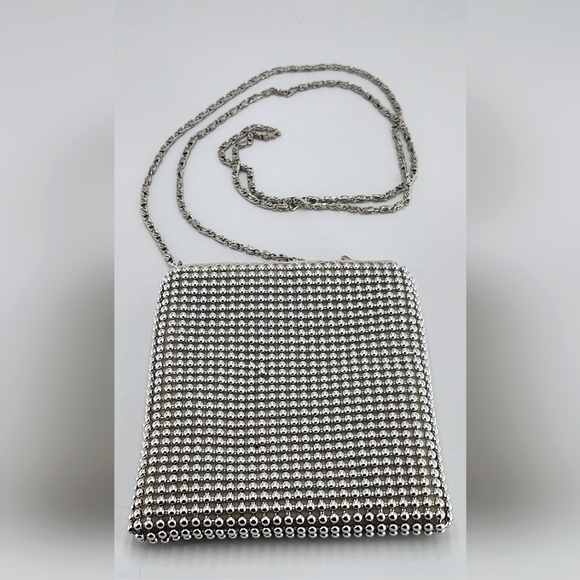 Bags | Aluminum Metal Crossbody Purse | Poshmark